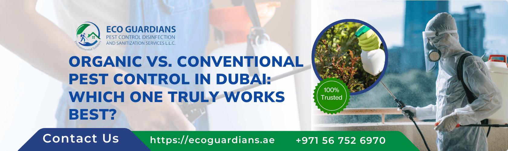 Organic vs. Conventional Pest Control Dubai: Which One Truly Works Best?